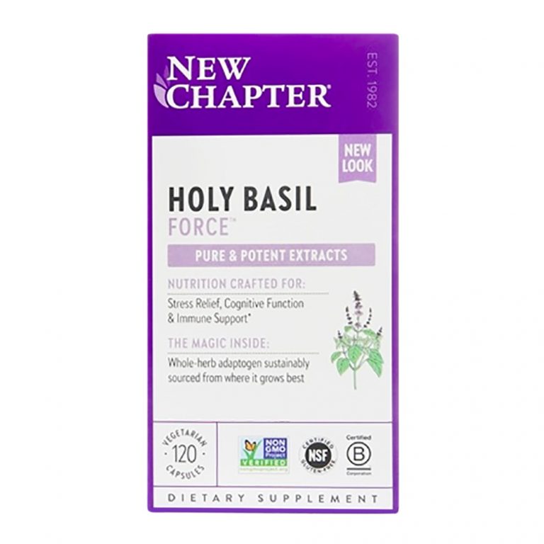 Evergreen Nutrition Holy Basil Force 120 Vegetarian Capsules
